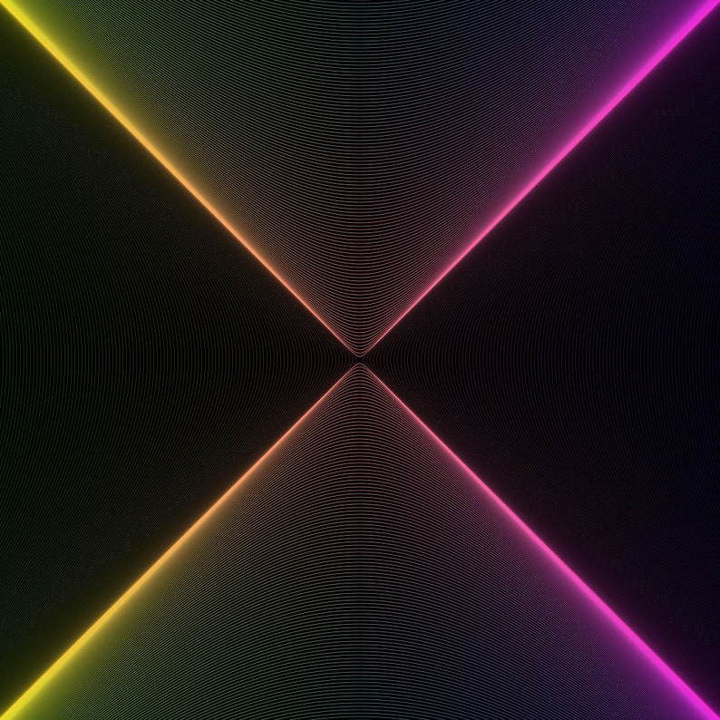 Hyperbolic Energy - Multi-color - Mathematical Art - Created With Math ...