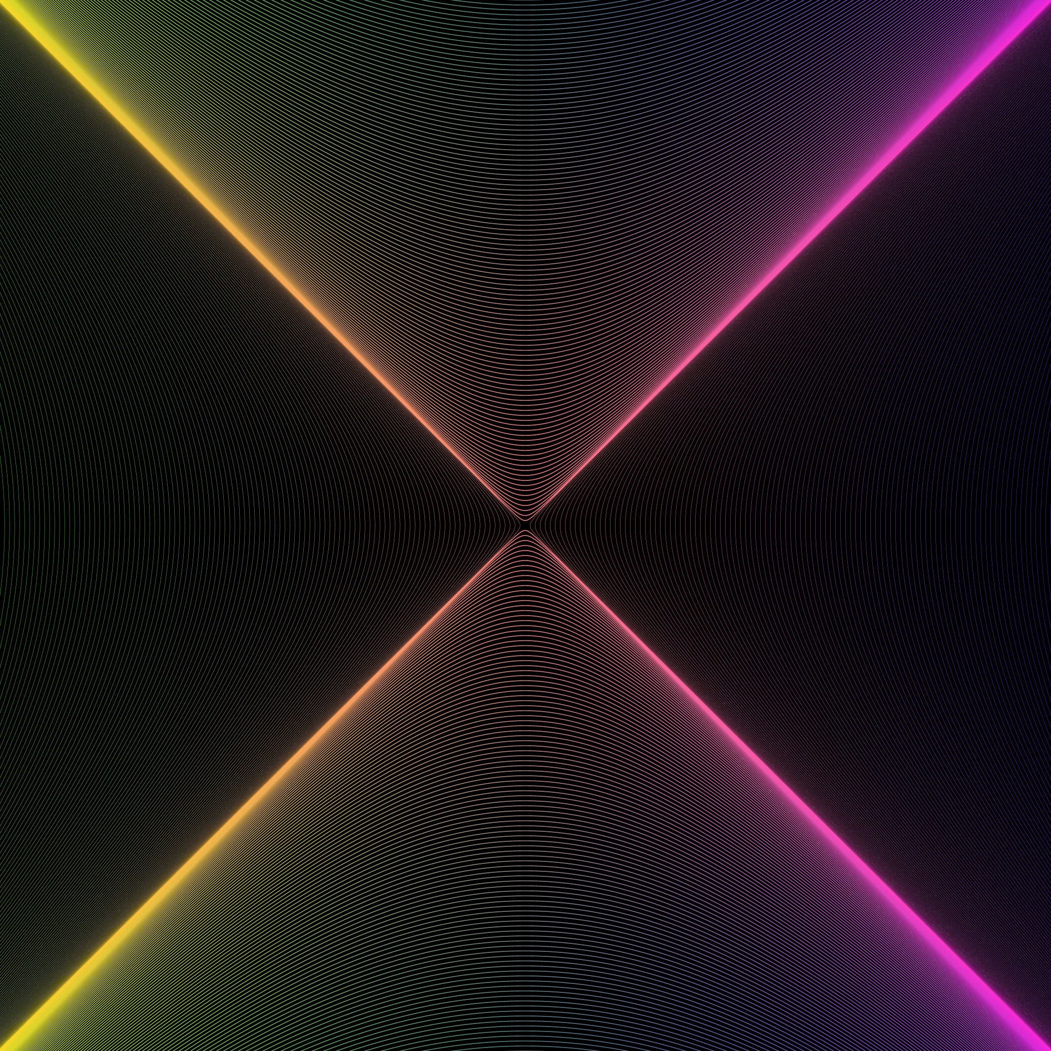 Hyperbolic Energy - Multi-color - Mathematical Art - Created With Math ...