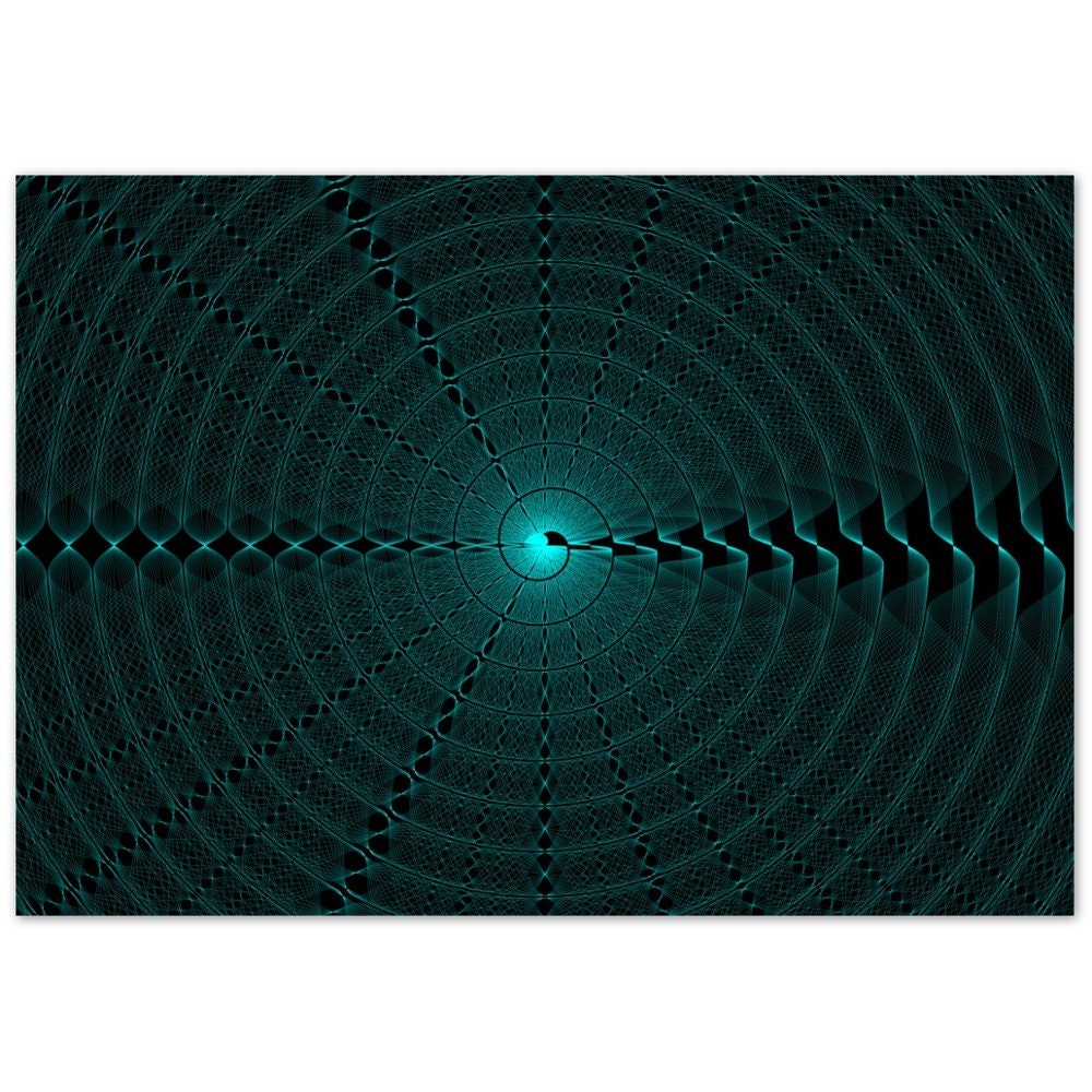 Mathematical Wall Art - Math Decor - Aluminum Print - Polar Equation ...