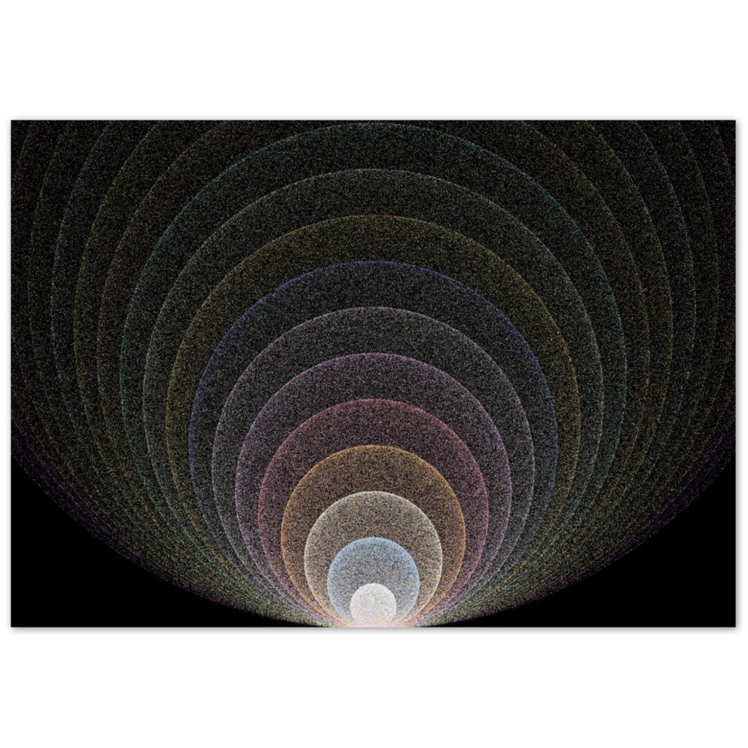 Sphere of Dots Multi Color - Mathematical Art - Math Decor - Aluminum ...