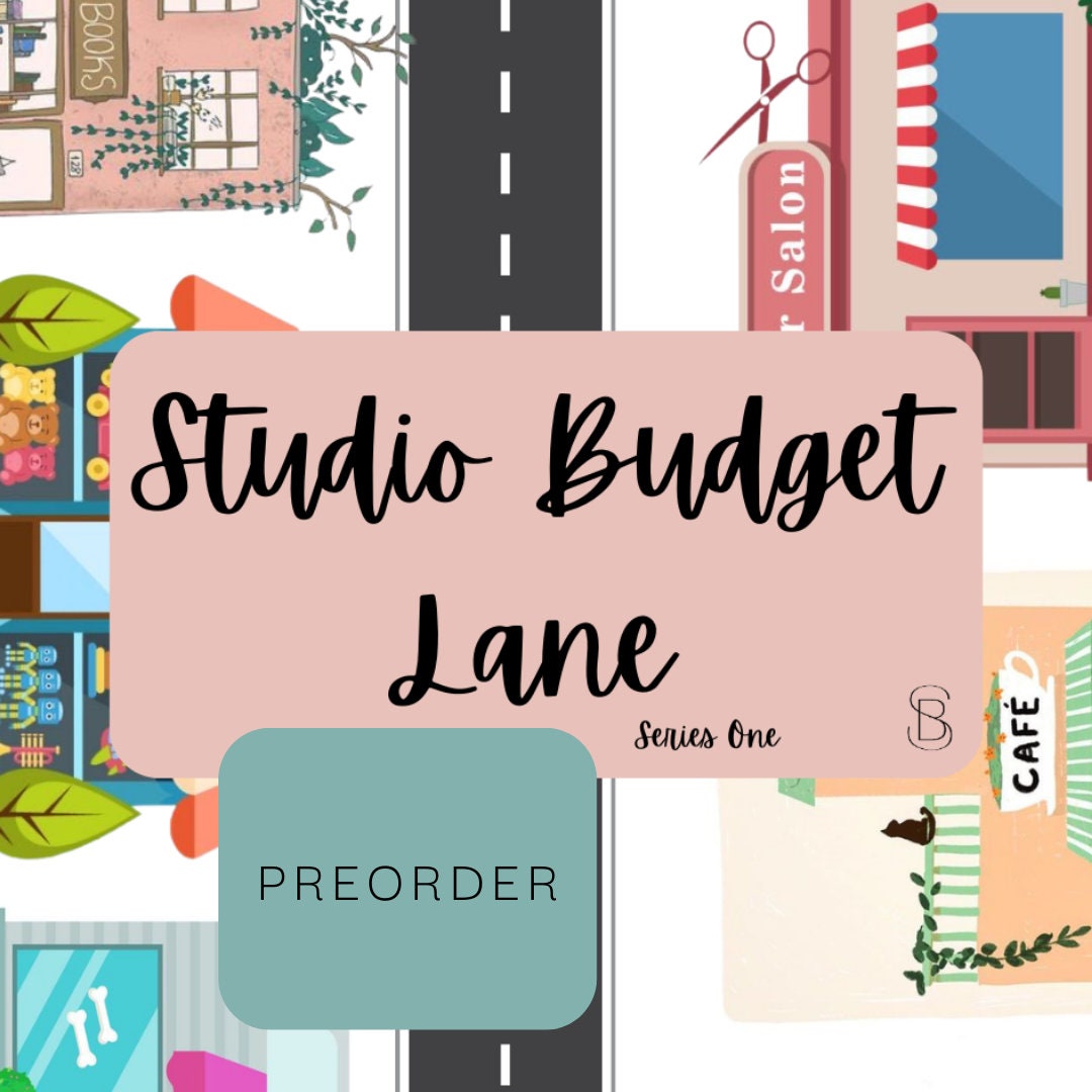 Studio Budget Lane Savings Challenge Box Cash Stuffing - Etsy New Zealand