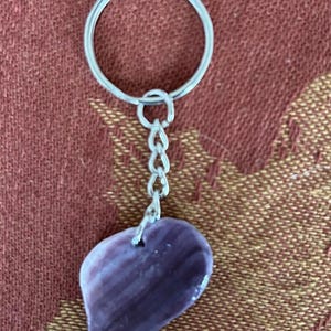 5 Seashell Keychains (wood and Rocks Too) - Etsy