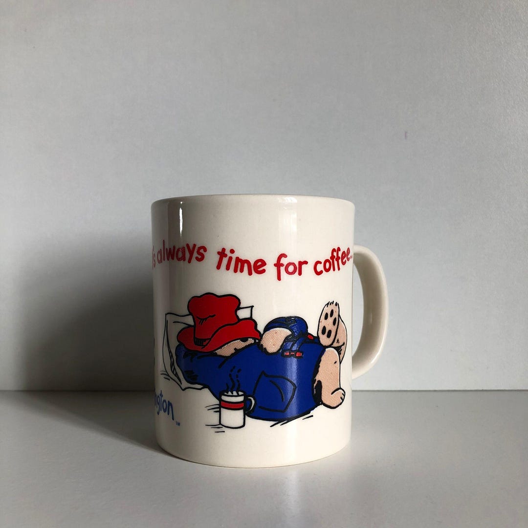 Vintage Paddington Bear Mug 'it's Always Time for Coffee...' DE 1995 - Etsy
