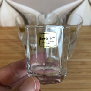 A Set of 6 Vintage Luminarc Octime Shot Glasses 1980's France - Etsy