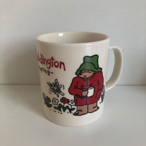Set of 4 Vintage Paddington Bear Season Mugs Spring, Summer, Autumn and ...