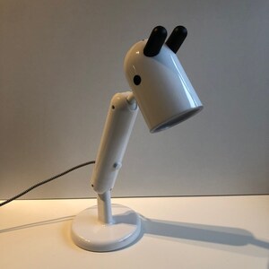 Vintage IKEA White Giraffe Lamp KRUX Designed by Monica Mulder - Desk ...