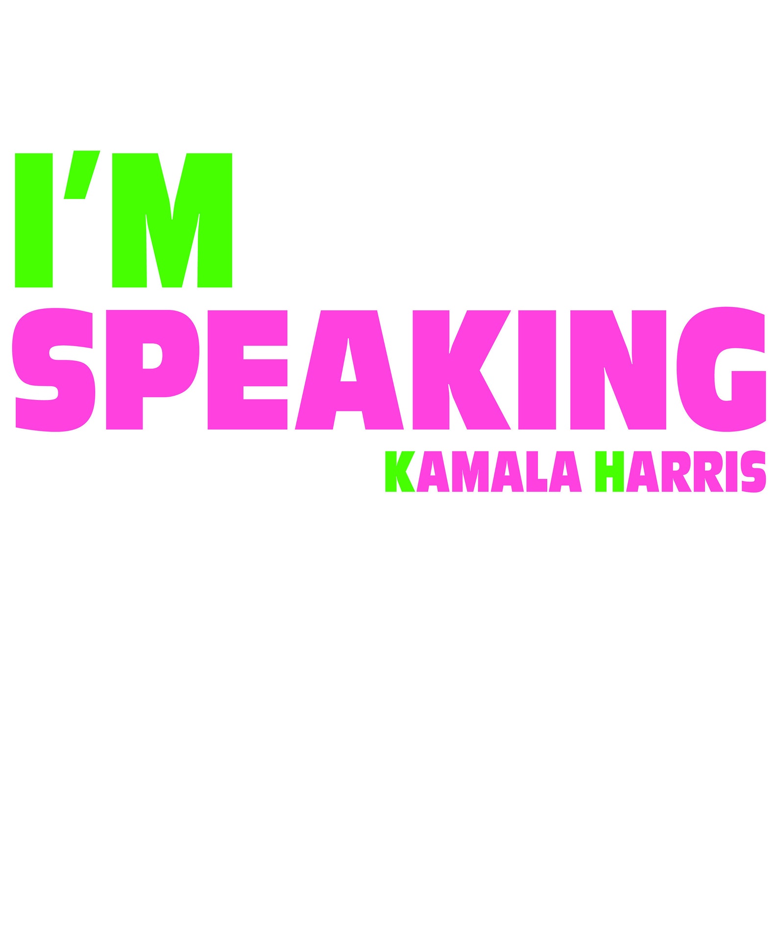 I'm Speaking Svg Pdf Jpg Png Eps Cut Files | Etsy