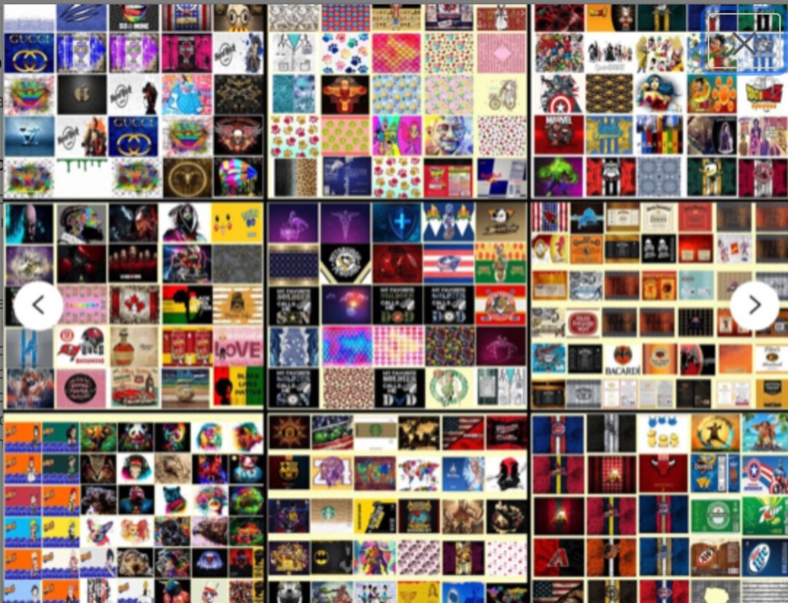 HUGE Design Bundle Pack Template for Sublimation Full - Etsy