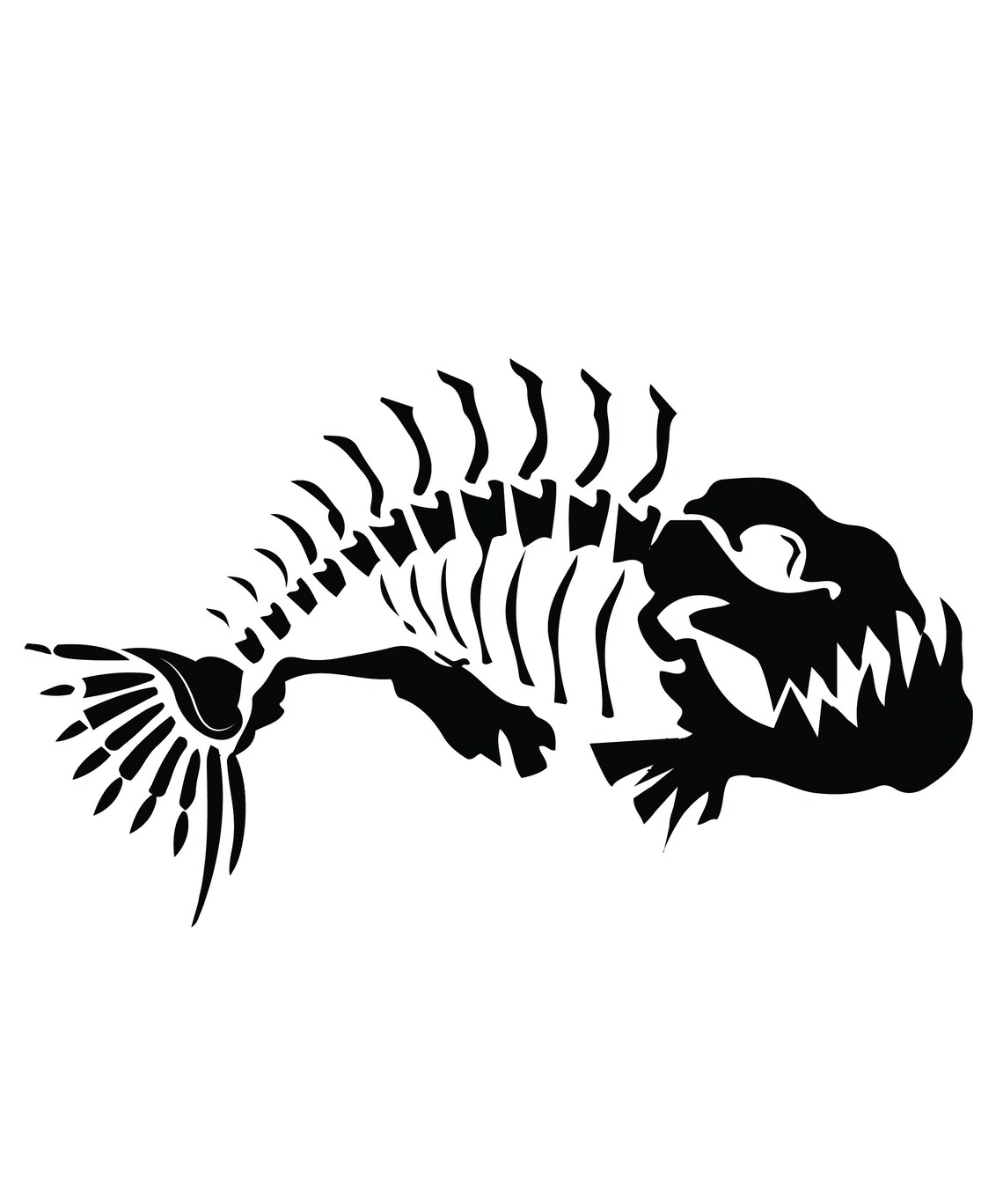 Fish Bones Svg Png Jpg Pdf Cut Files - Etsy