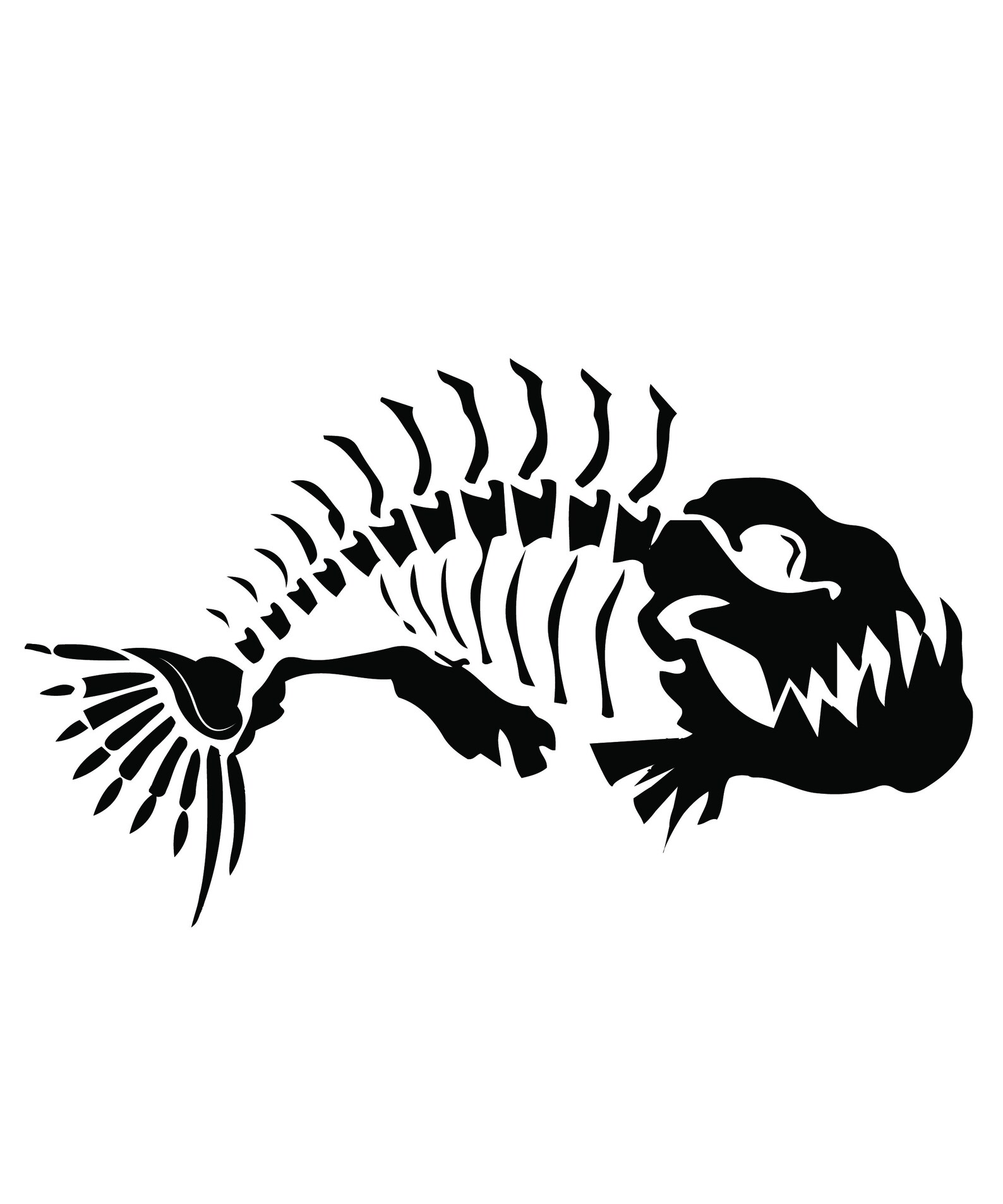 Fish Bones Svg Png Jpg Pdf Cut Files - Etsy