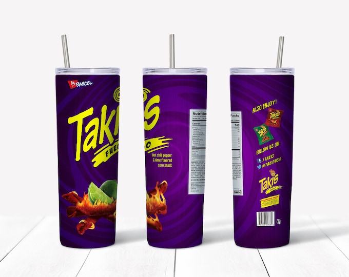 Takis Purple Design 20oz Skinny Straight & Tapered, Template for ...