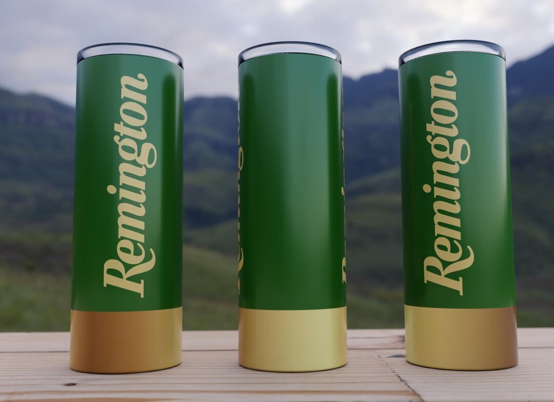 Remington Shotgun Shell Design 20oz Skinny Straight, Template for ...