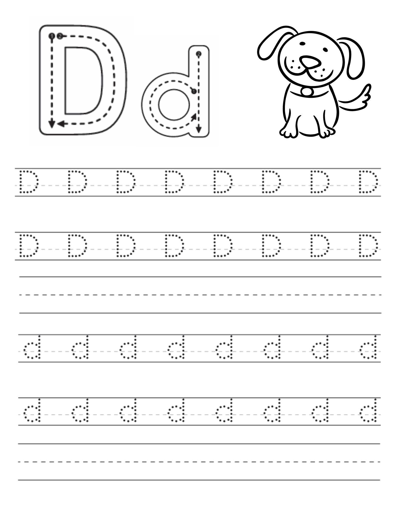 Alphabet Tracing Handwriting Practice Worksheets - Etsy