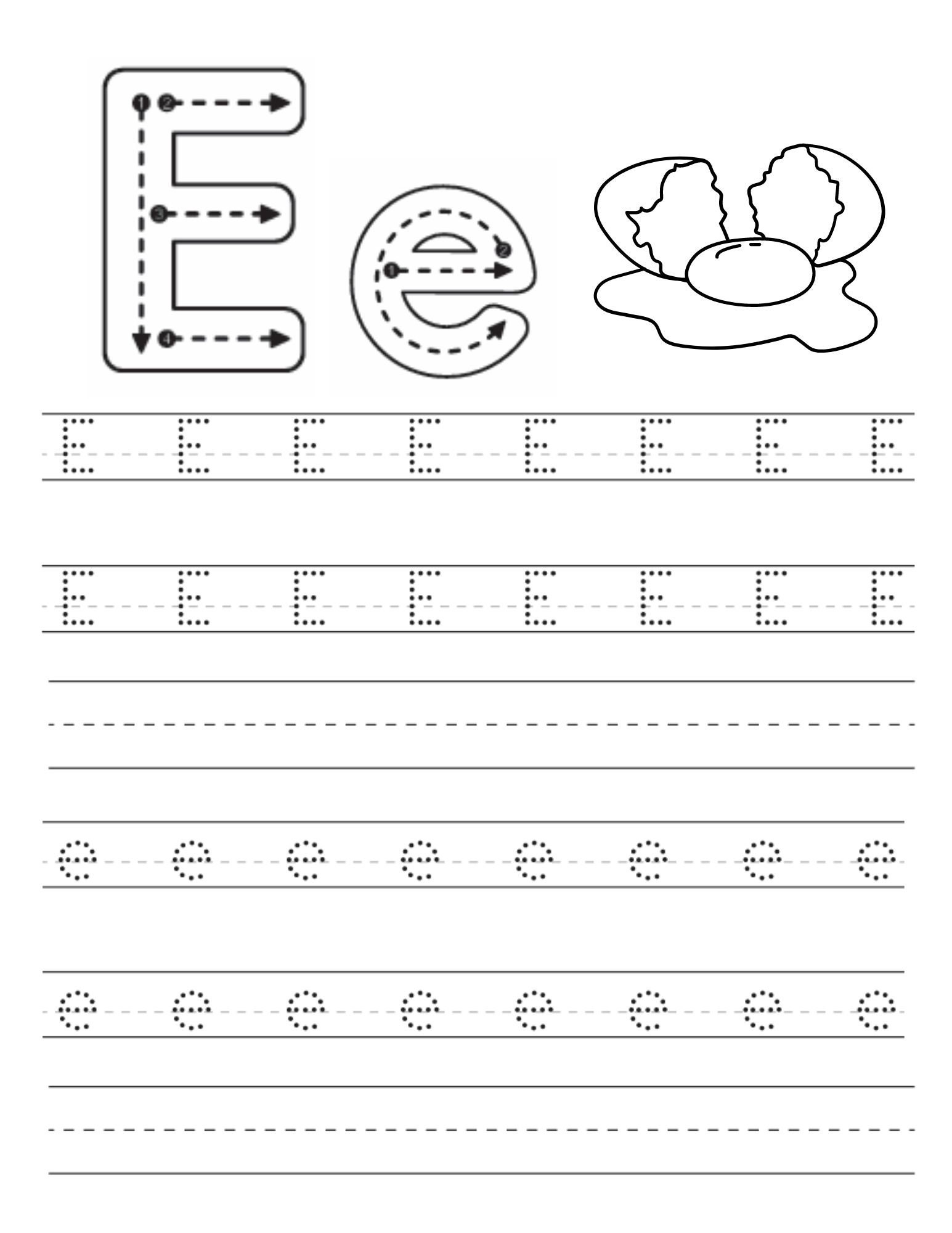 Alphabet Tracing Handwriting Practice Worksheets - Etsy