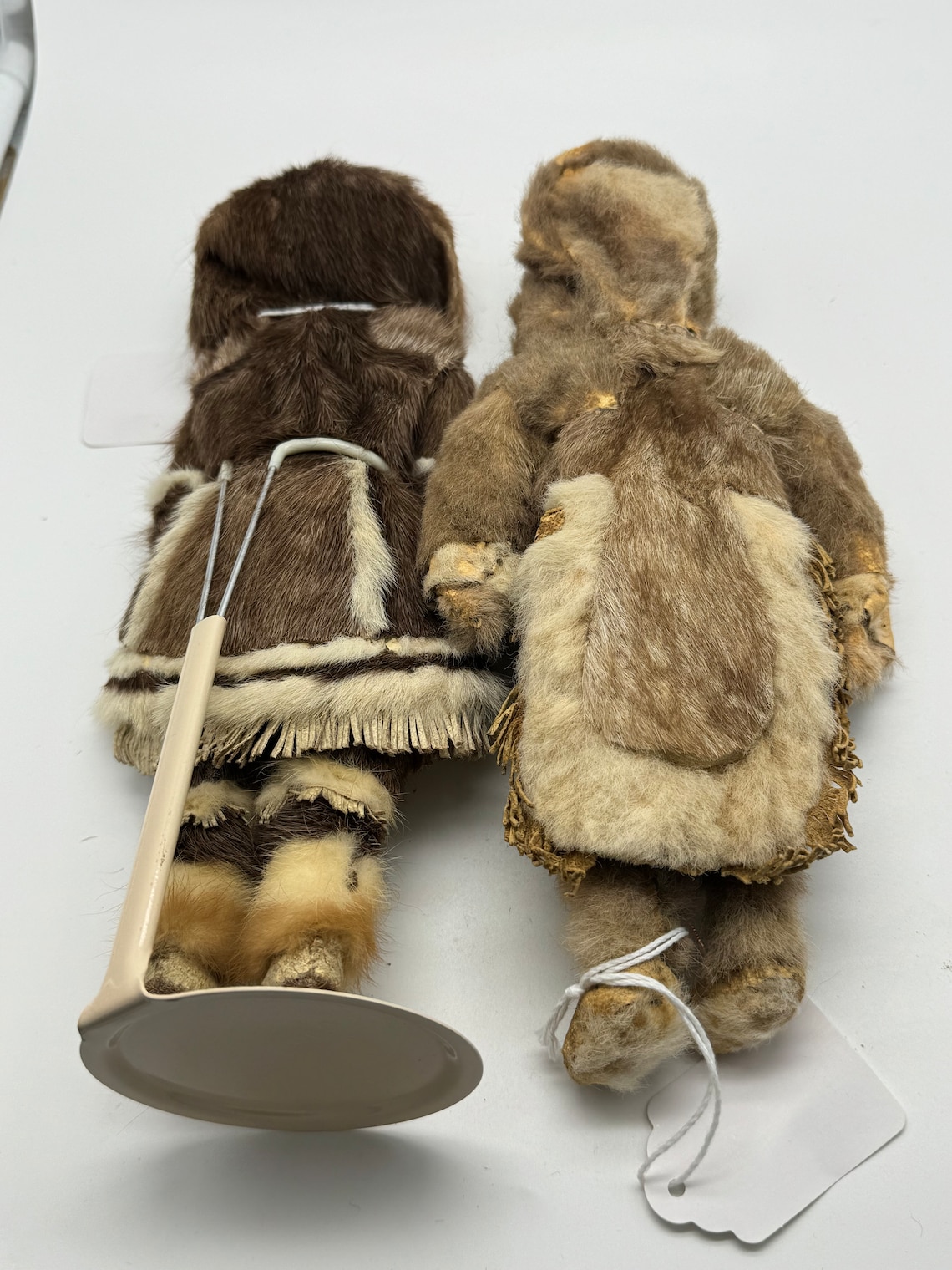 Antique Alaskan Inuit Dolls Fur and Leather - Etsy