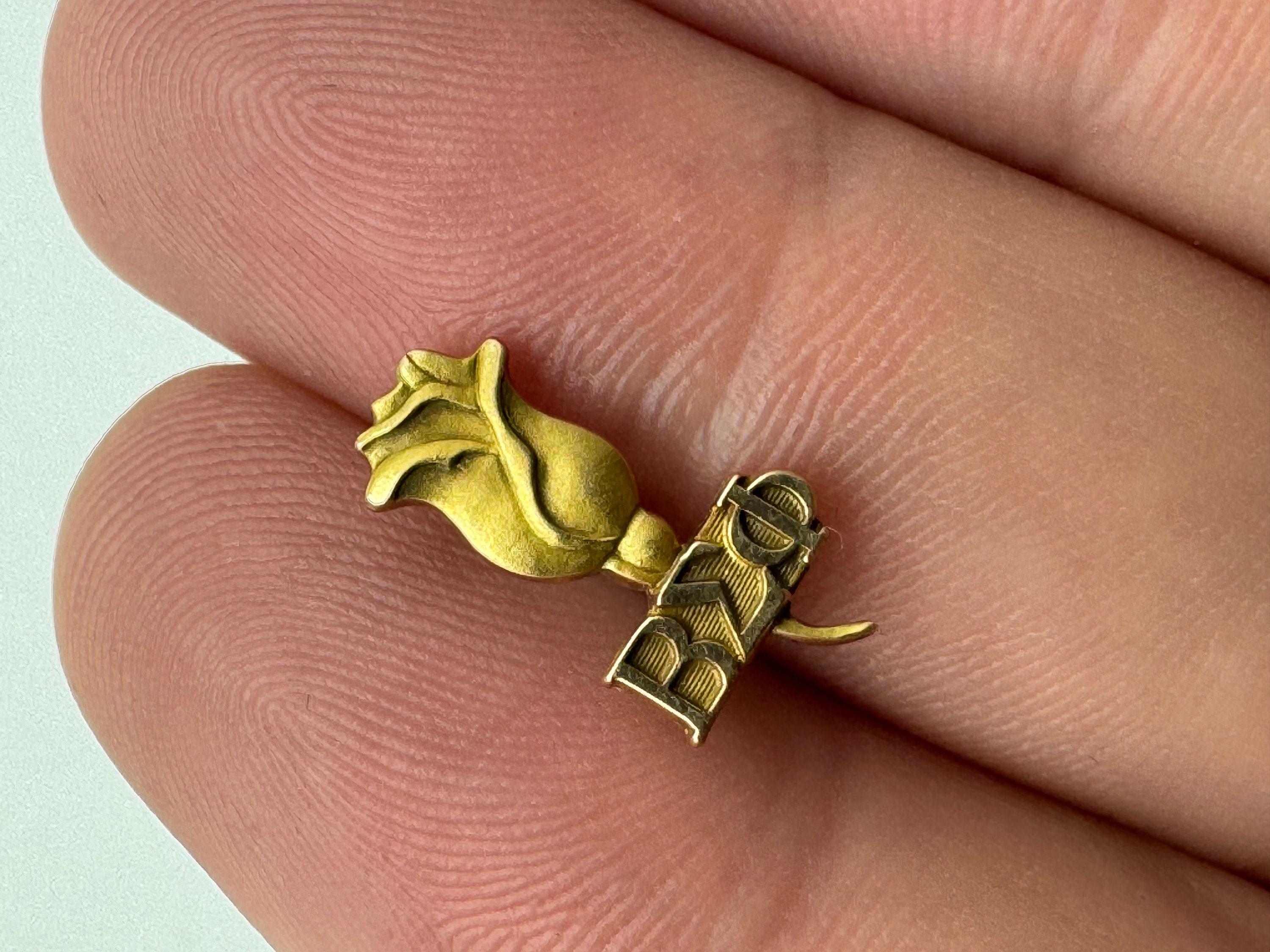 10k Original Vintage Beta Sigma Phi Fraternity Pin - Etsy