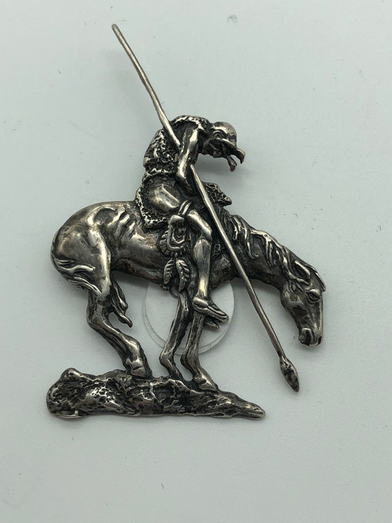 vintage sterling bronco - Gem