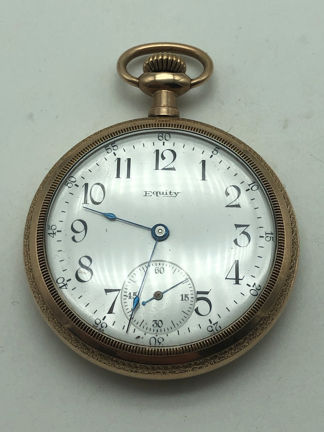 Vintage Pocket Watch Wadsworth Made for Equity Watch Co Boston Working ...