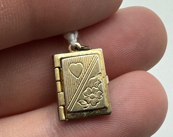 Antique Sterling 1920's Elk's Locket, Sterling Art Deco Locket, Old ...