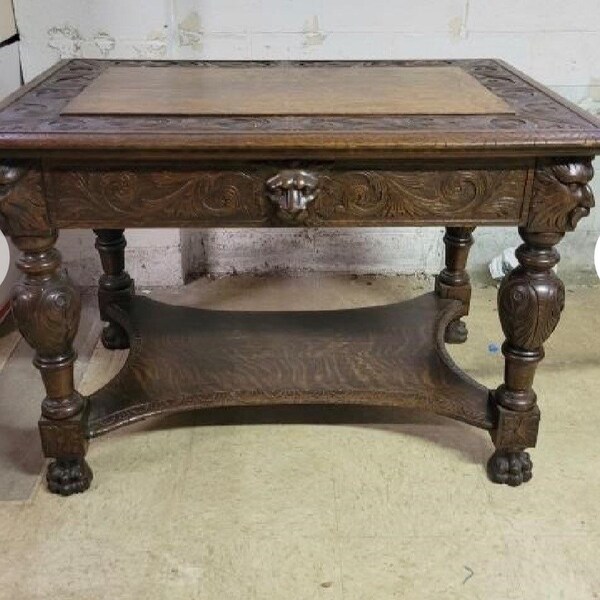 Library Table - Etsy