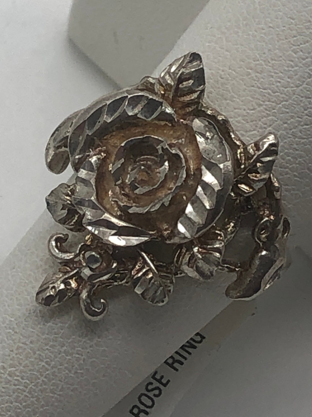 Vintage Antique Art Nouveau Floral Ring Roses Daisy Calla Lilly - Etsy