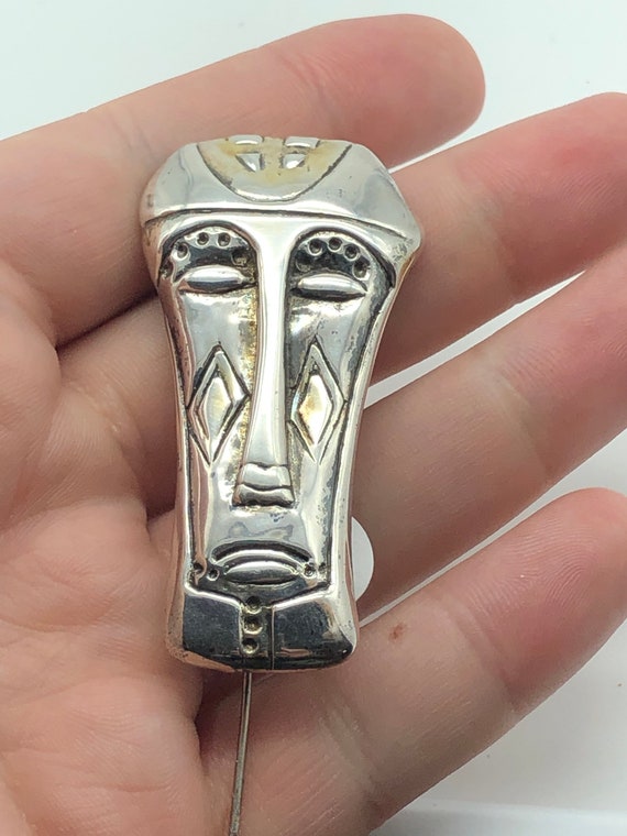 Vintage tropical tiki sterling - Gem