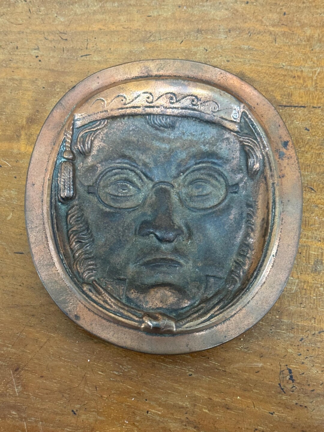 Antique Cast Scrooge Christmas Carol Ash Tray - Etsy