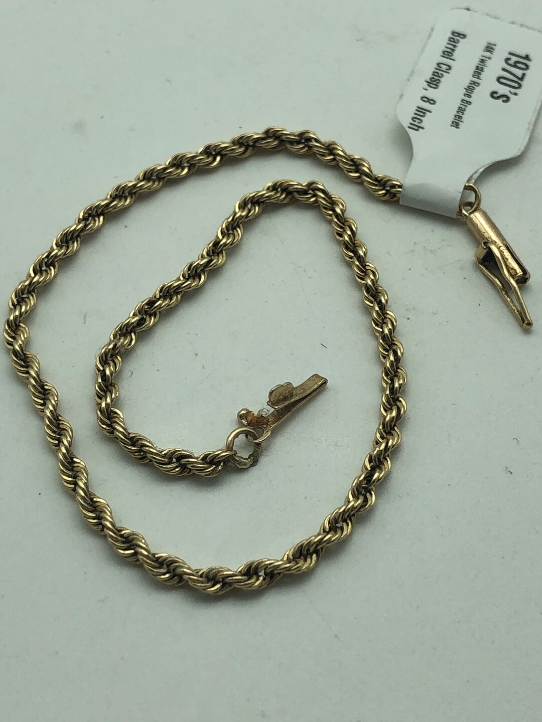 14k Yellow Gold Box Link Bracelet - Etsy