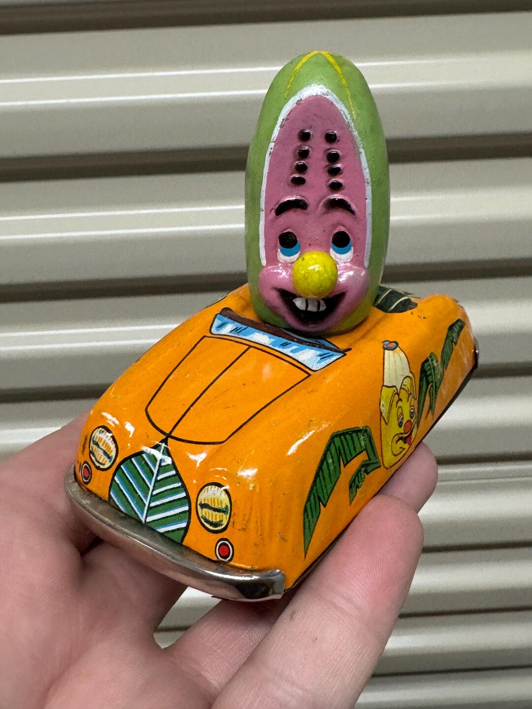 Antique Marx Toy Corn Watermelon Car - Etsy