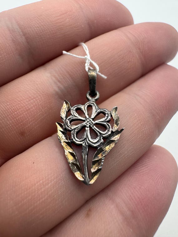 Vintage flower pot silver - Gem