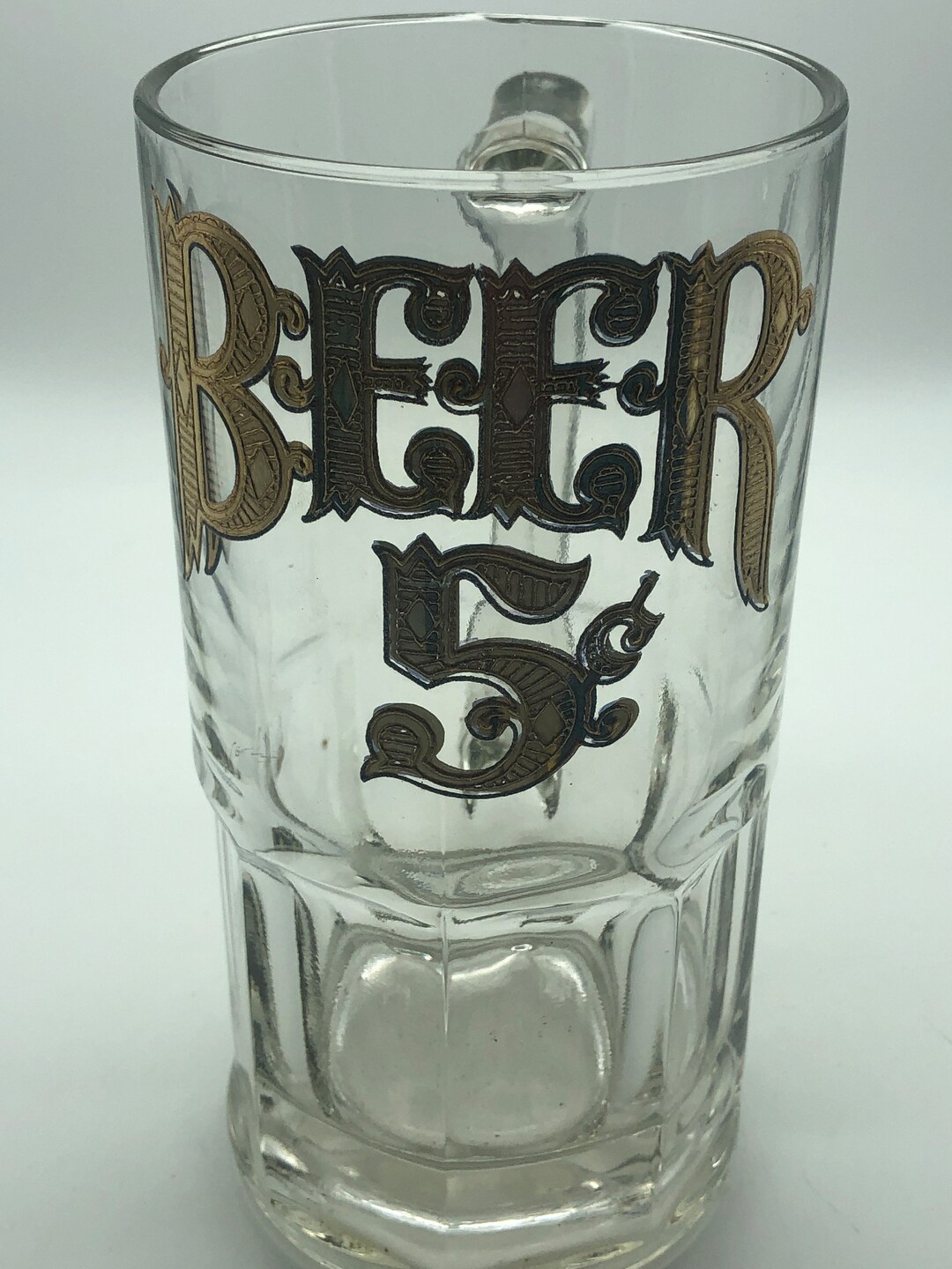Vintage Culver beer 5 Cent Extra Large 1-liter Beer Stein 22K Gold Made ...