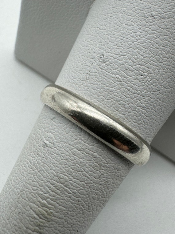 Vintage plain sterling - Gem