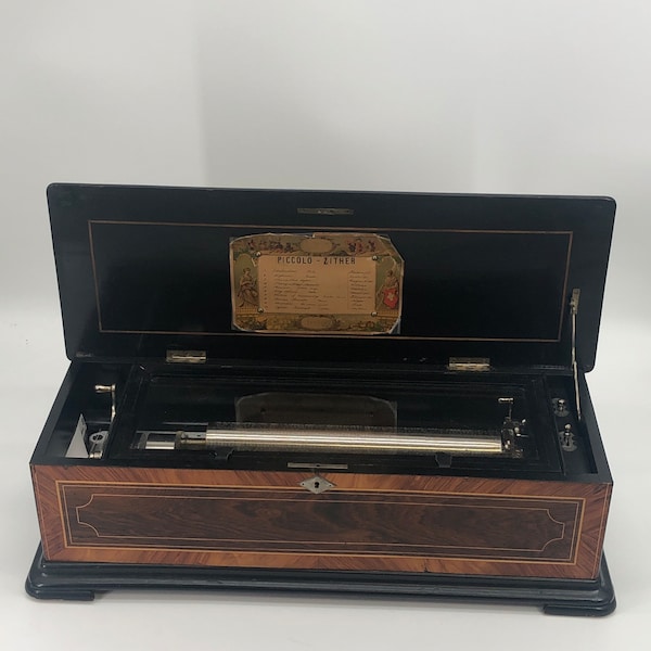 Antique Music Box - Etsy