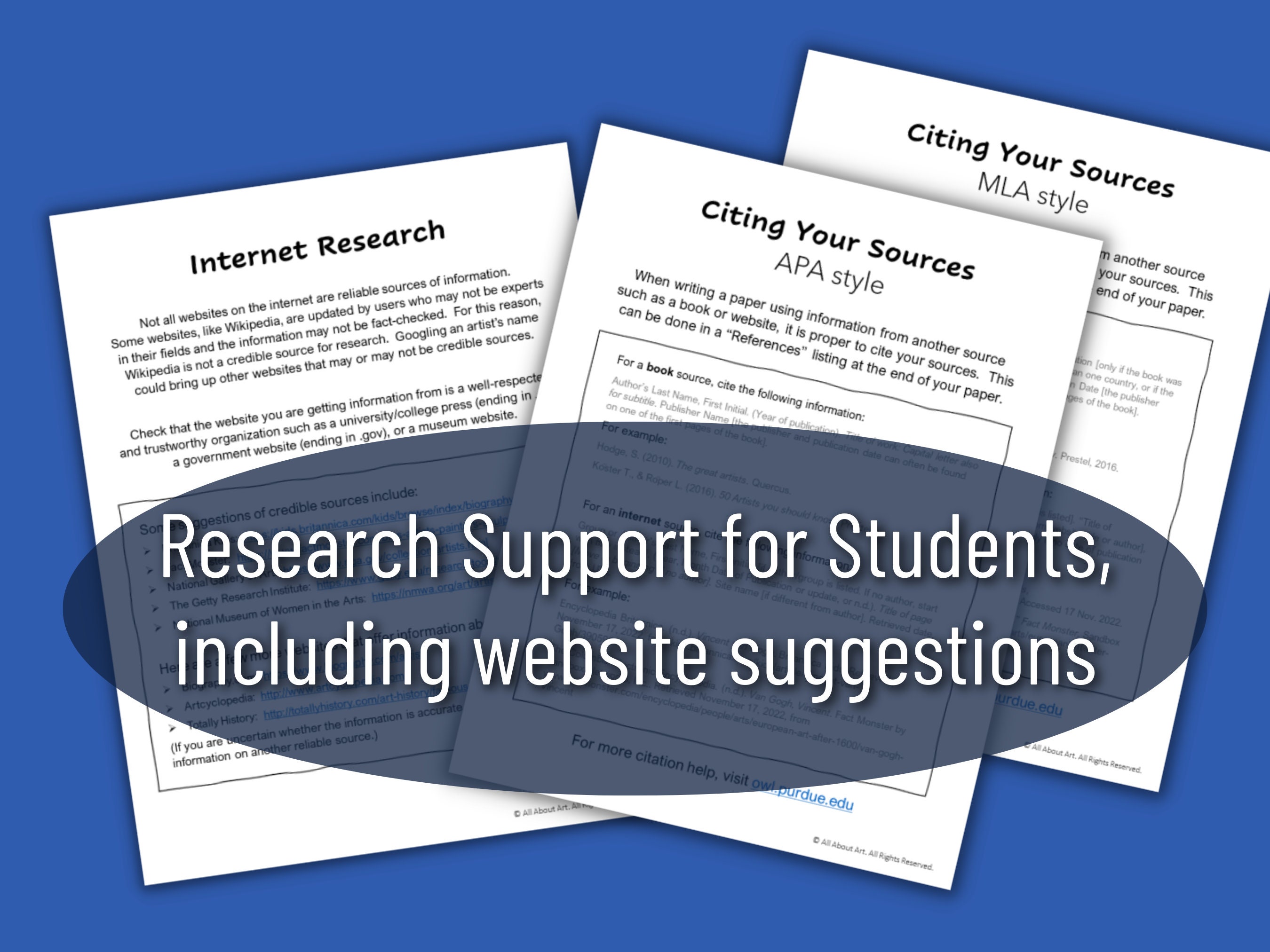 Famous Artist Research Project - Research Paper and Artwork Assignment ...