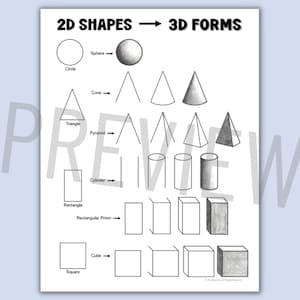 Shading Worksheets and Handouts to Explore Value and Gradation in Art ...