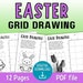 Ink Shading Drawing Worksheets to Practice Stippling, Hatching, and ...