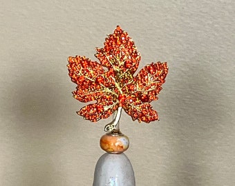 Gold Leaf Topper for Ceramic Trees - Etsy