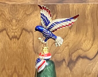 U.S. Flag, Tree Topper for Ceramic Trees - Etsy