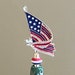 U.S. Flag, Tree Topper for Ceramic Trees (3/16" Stem) - Etsy