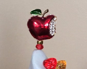 Slender Stem 1/16" (2MM) Gold Leaf Topper for Ceramic Trees - Etsy