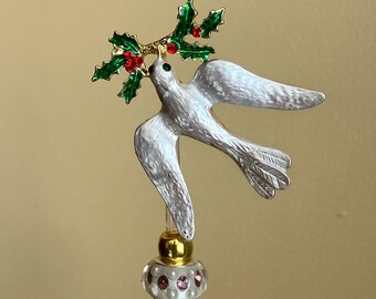 Peace Dove Topper for Ceramic Trees - Etsy