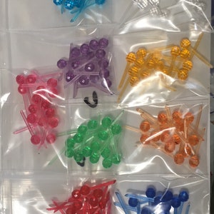 Large Globe Pin Light Replacement Bulbs for Ceramic Trees, (1/4" (6mm ...