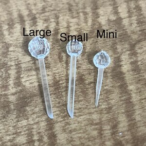 Large Globe Pin Light Replacement Bulbs for Ceramic Trees, (1/4" (6mm ...
