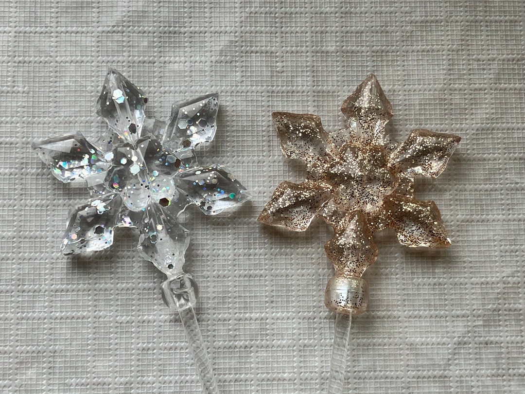 Sparkle Star Toppers 1/8 Stem for Ceramic Trees - Etsy