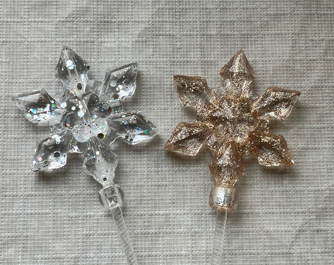 Sparkle Star Toppers 1/8 Stem for Ceramic Trees - Etsy