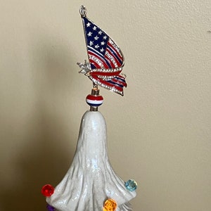 U.S. Flag, Tree Topper for Ceramic Trees - Etsy