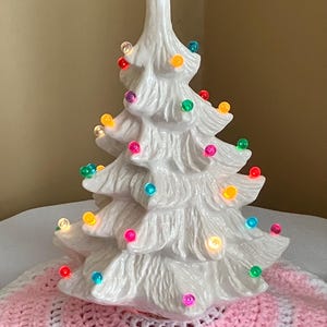 Easter Bunny W/flower Topper for Ceramic Tree - Etsy