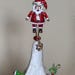 Santa Topper for Ceramic Trees - Etsy