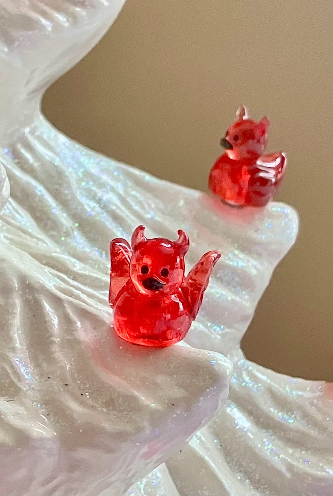 Devilish Ducks & Drakes, Specialty Lights for Ceramic Trees - Etsy