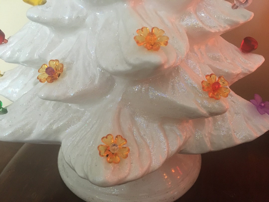 Transparent Orange Fall Flower Lights for Ceramic Trees - Etsy